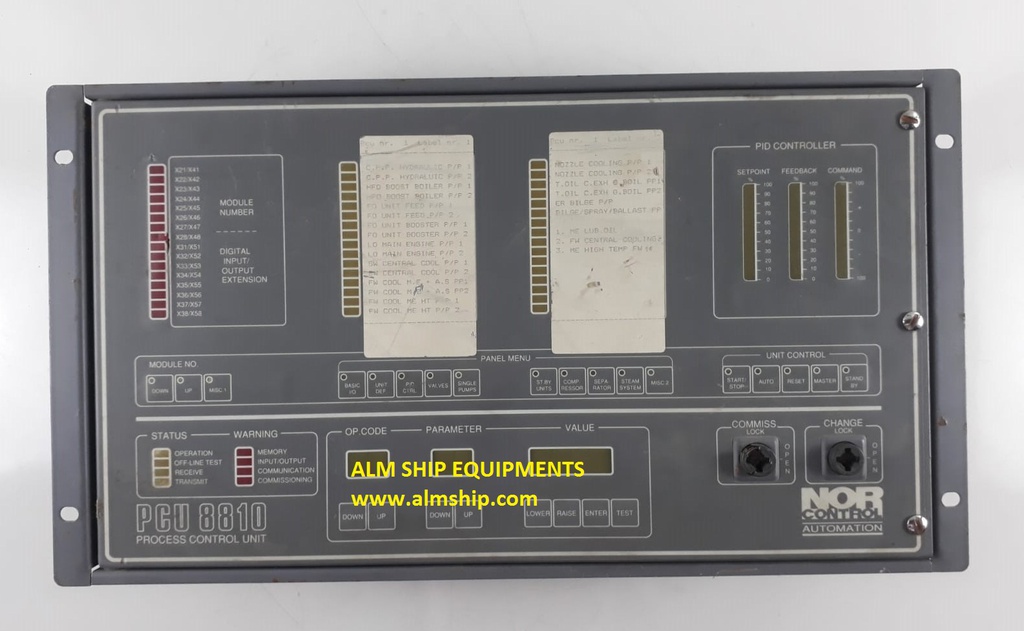 NORCONTROL PCU 8810 PROCESS CONTROL UNIT | ALM SHIP EQUIPMENTS